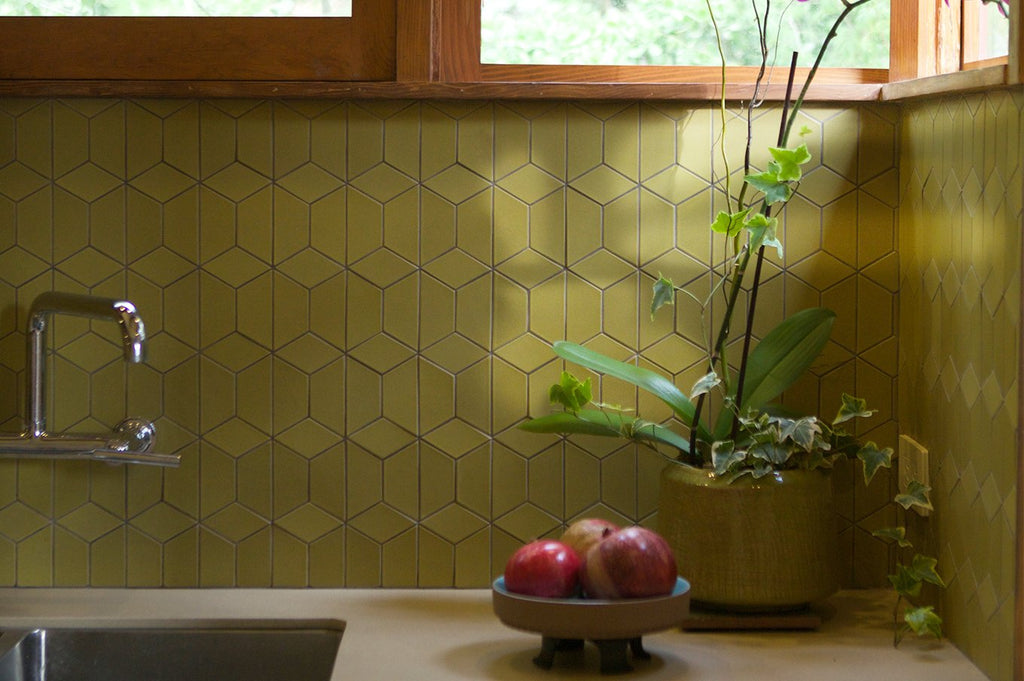 Ochre Backsplash – Heath Ceramics