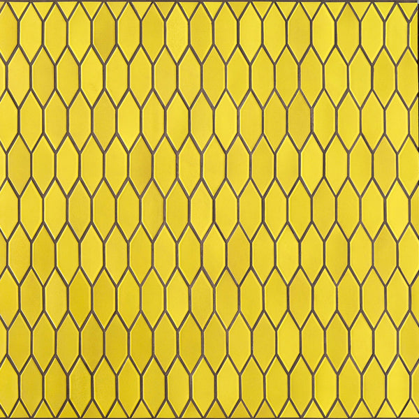 Heath Ceramics G44 Bright Yellow Tile Sample