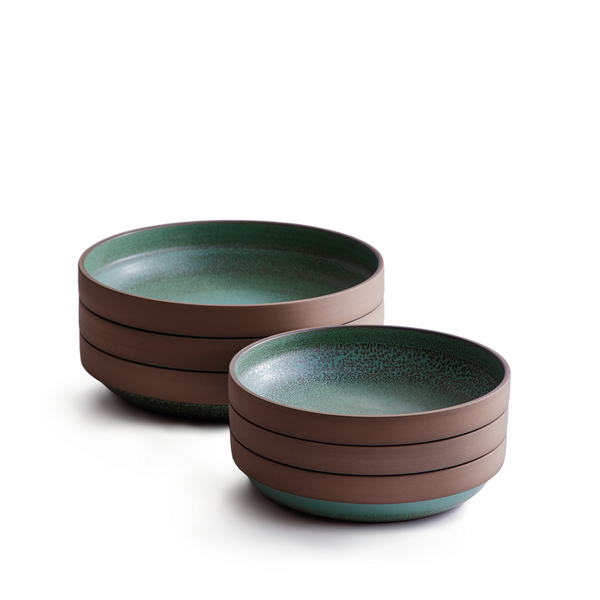 11" Rim Bowl in KPFA and Hematite – Heath Ceramics