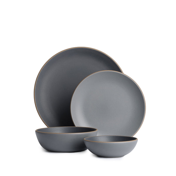 Indigo Slate 4-Piece Dinnerware Set – Heath Ceramics