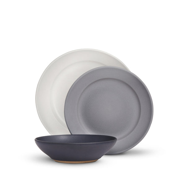 Oxford 3-Piece Dinnerware Set – Heath Ceramics